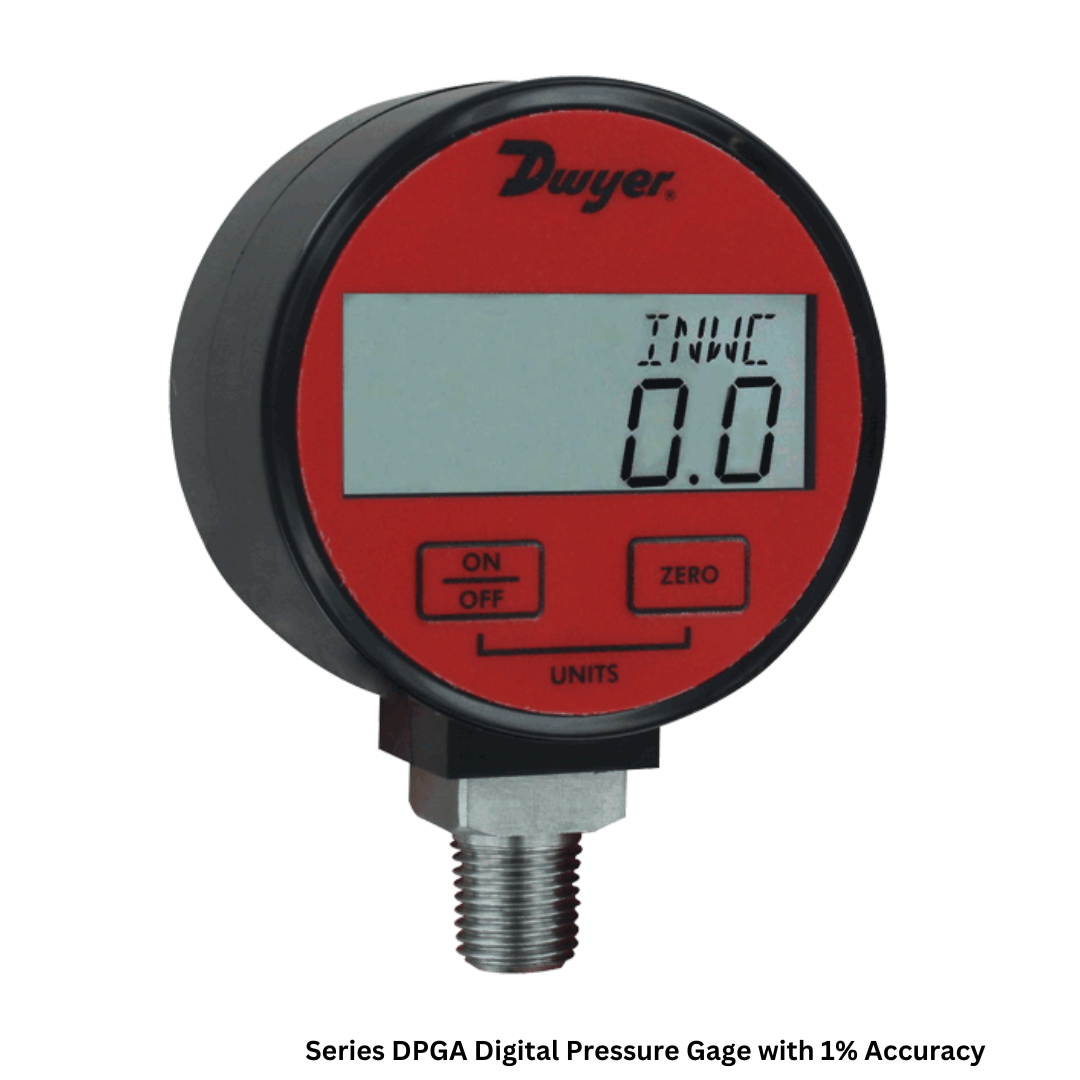Dwyer Series DPGA Digital Pressure Gauges – DG Instruments Pty Ltd