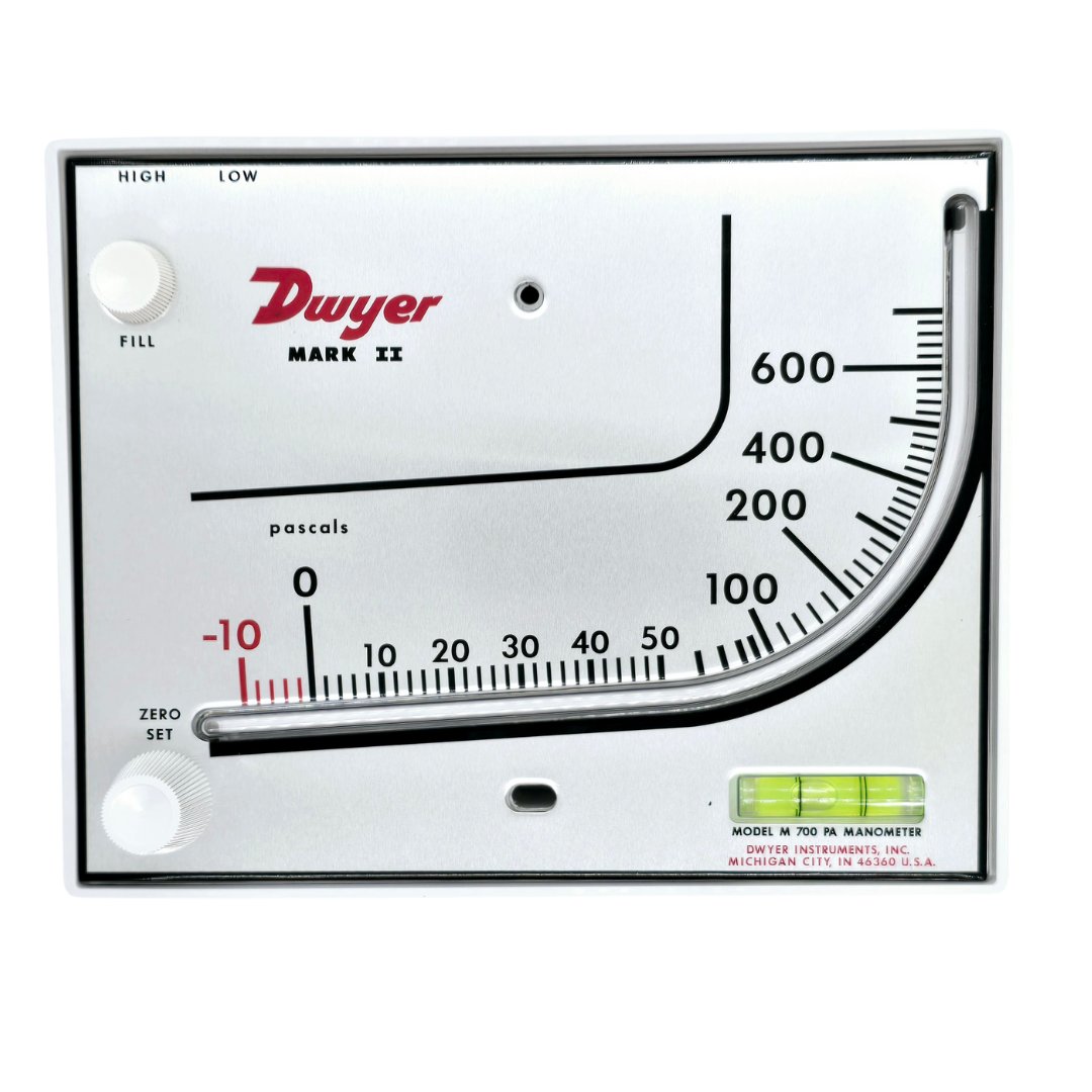 Dwyer Mark II Molded Plastic Manometer – DG Instruments Pty Ltd