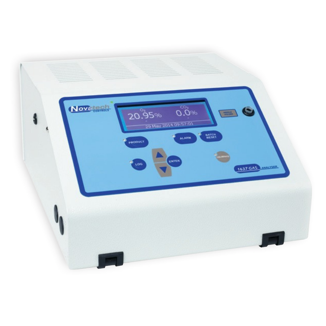Novatech Controls 1637-Mk II Oxygen & Carbon Dioxide Analyser – DG ...