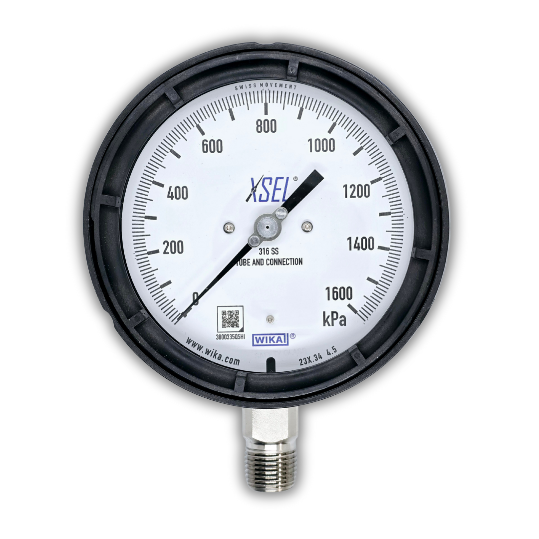 Wika Process Refinery Gauge 160mm Dial Gauge – DG Instruments Pty Ltd