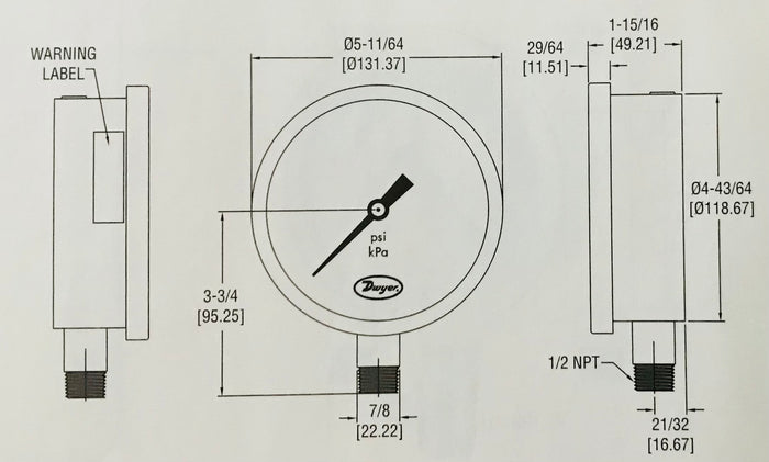 Dwyer Pressure Gauges - DG Instruments – DG Instruments Pty Ltd